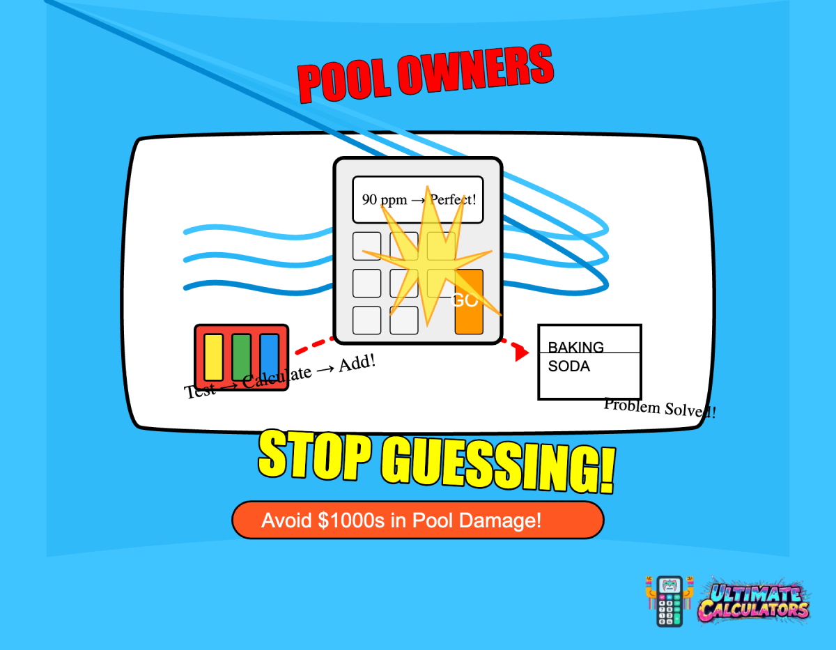 Pool Alkalinity Calculator: Balance Your Water in 3 Easy Steps ...